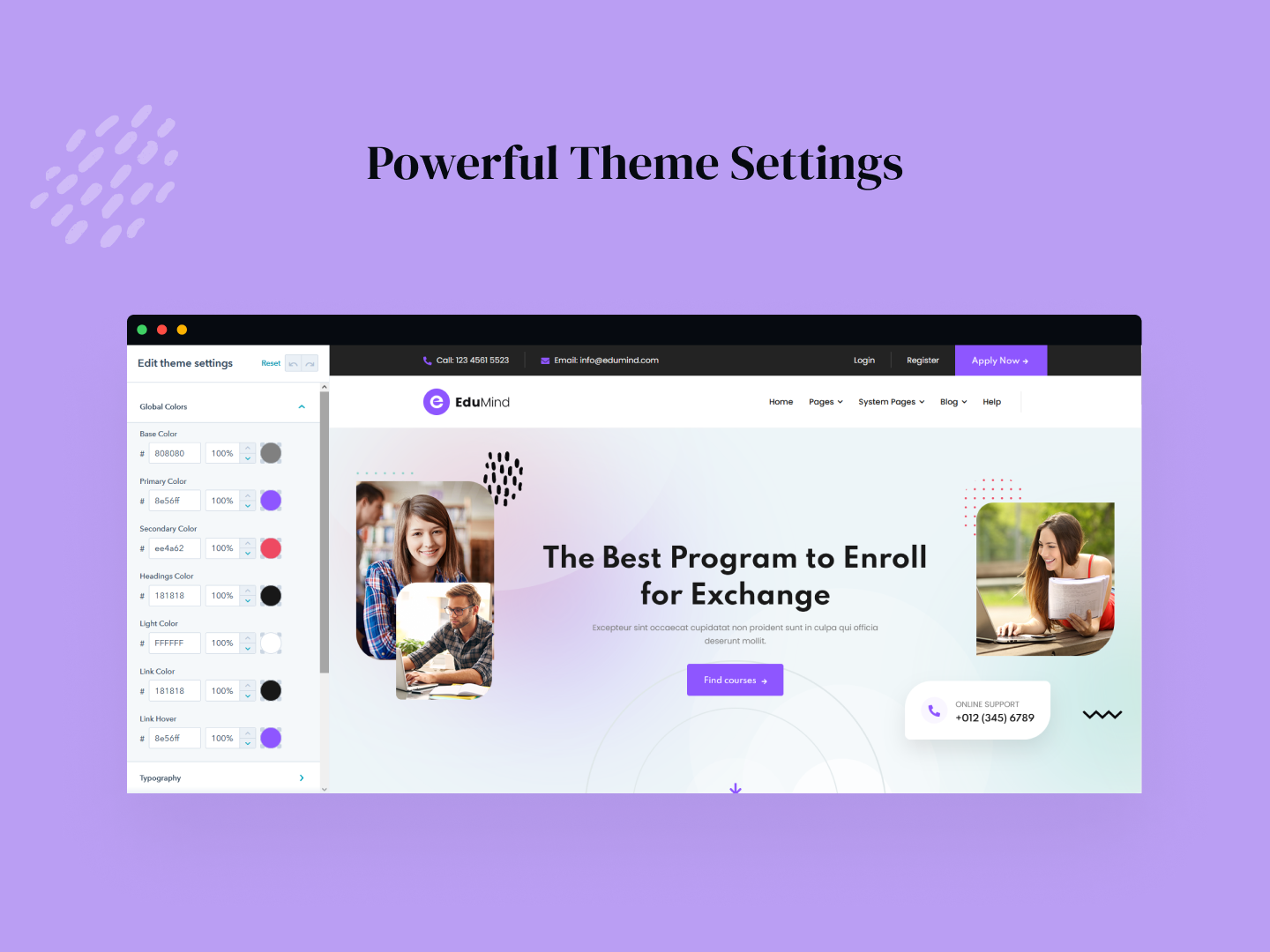 EduMind Theme by MagicalMtas